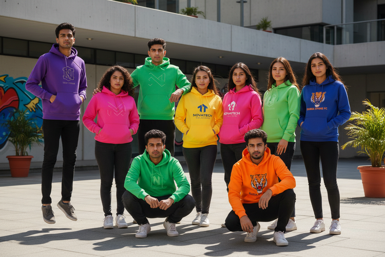 Premium Team Hoodies Bulk Orders India | College, Corporate & Sports ...
