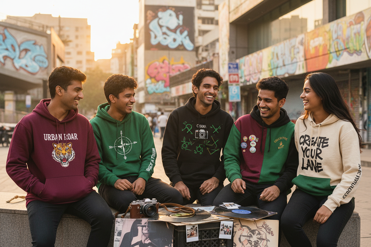 Why Gen Z is Bringing Back Analog: Custom Team Hoodies That Tell Your ...